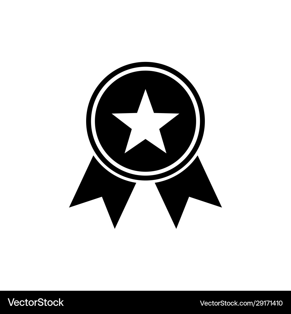 Achieve icon sign award Royalty Free Vector Image