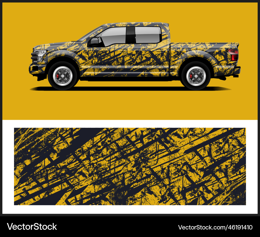 Car wraps for premium vehicle Royalty Free Vector Image