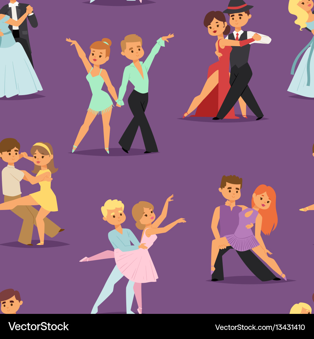 Couples dancing romantic person people dance man Vector Image