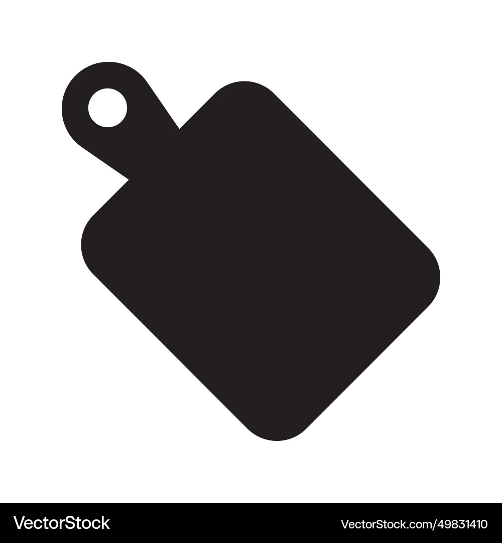 Cutting board icon Royalty Free Vector Image - VectorStock
