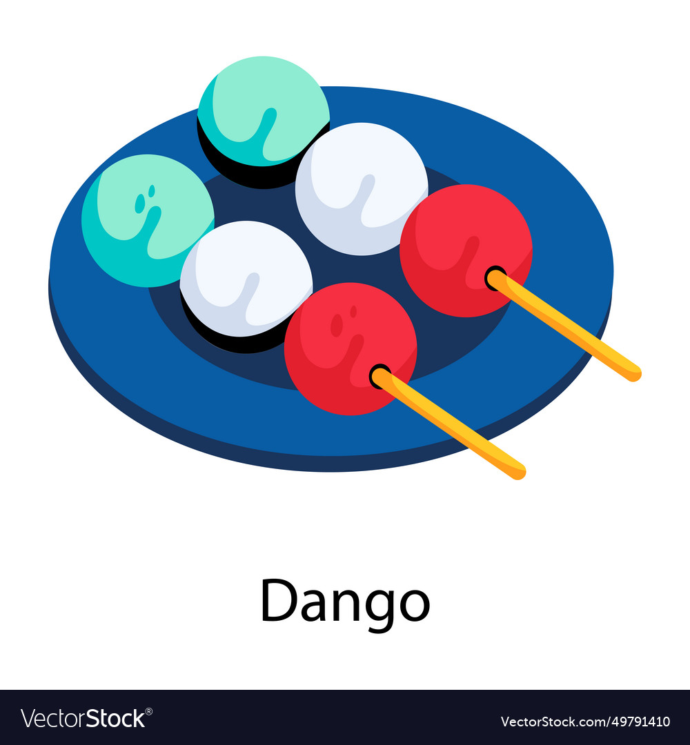 Dango Royalty Free Vector Image - VectorStock