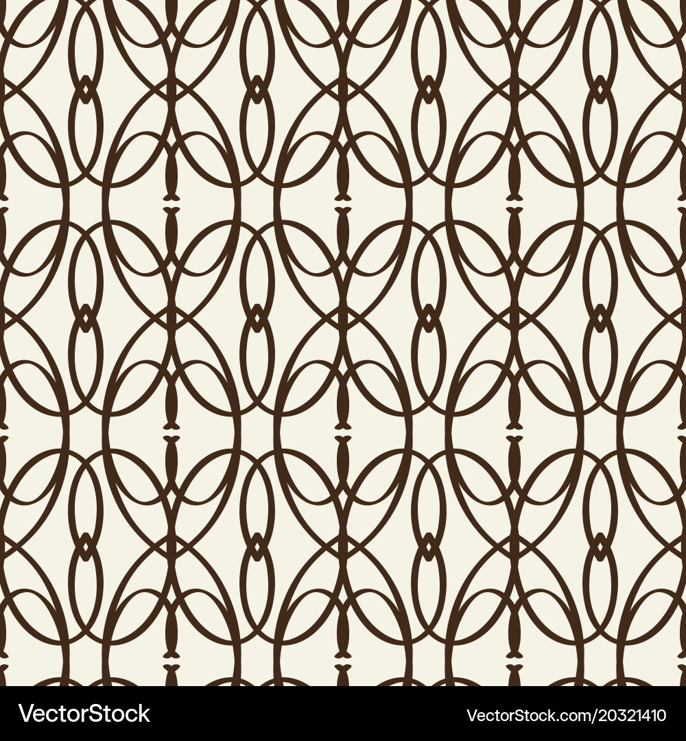 Monochrome decorative intricate trellis Royalty Free Vector