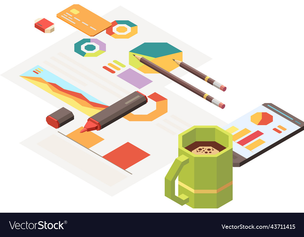 Conversion rate concept Royalty Free Vector Image