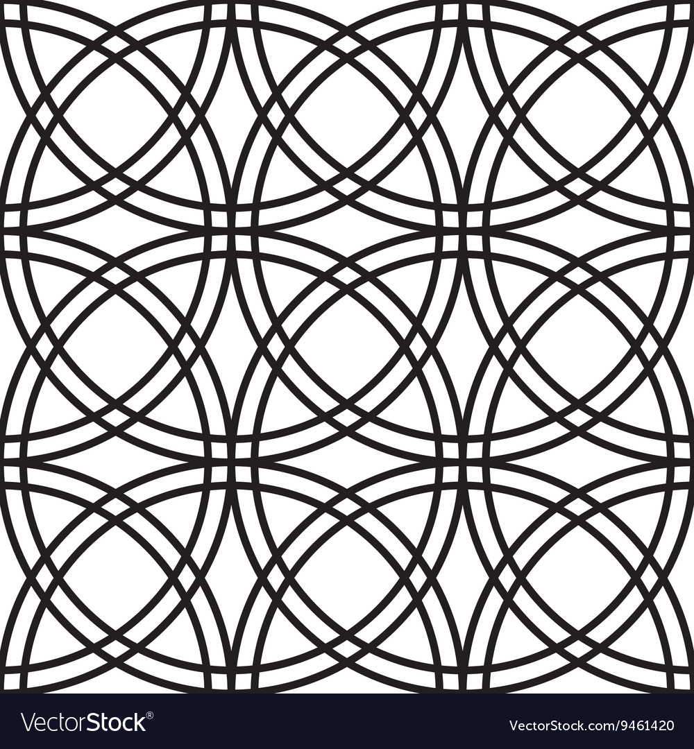 Celtic knots pattern Royalty Free Vector Image