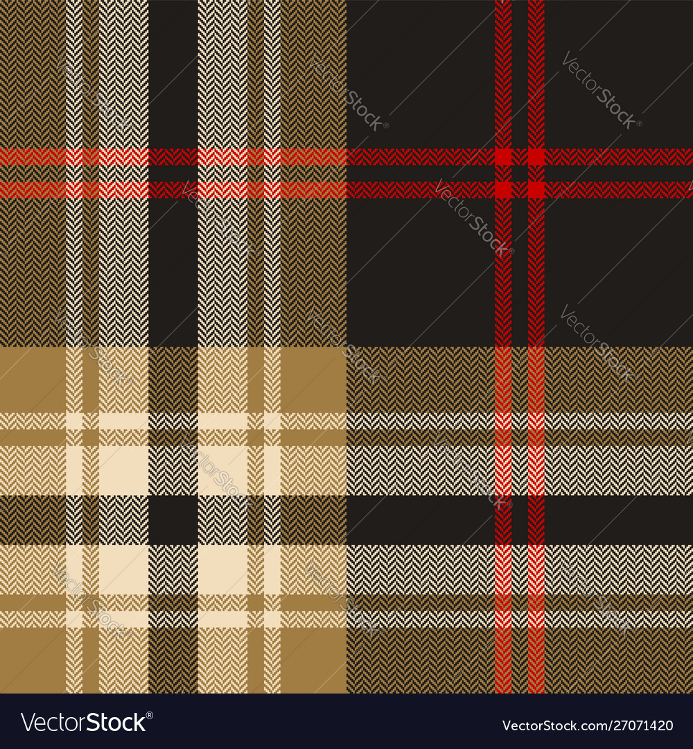 Dark plaid pattern Royalty Free Vector Image - VectorStock
