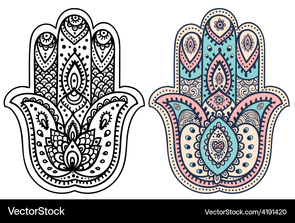 Hindu Hand Drawings
