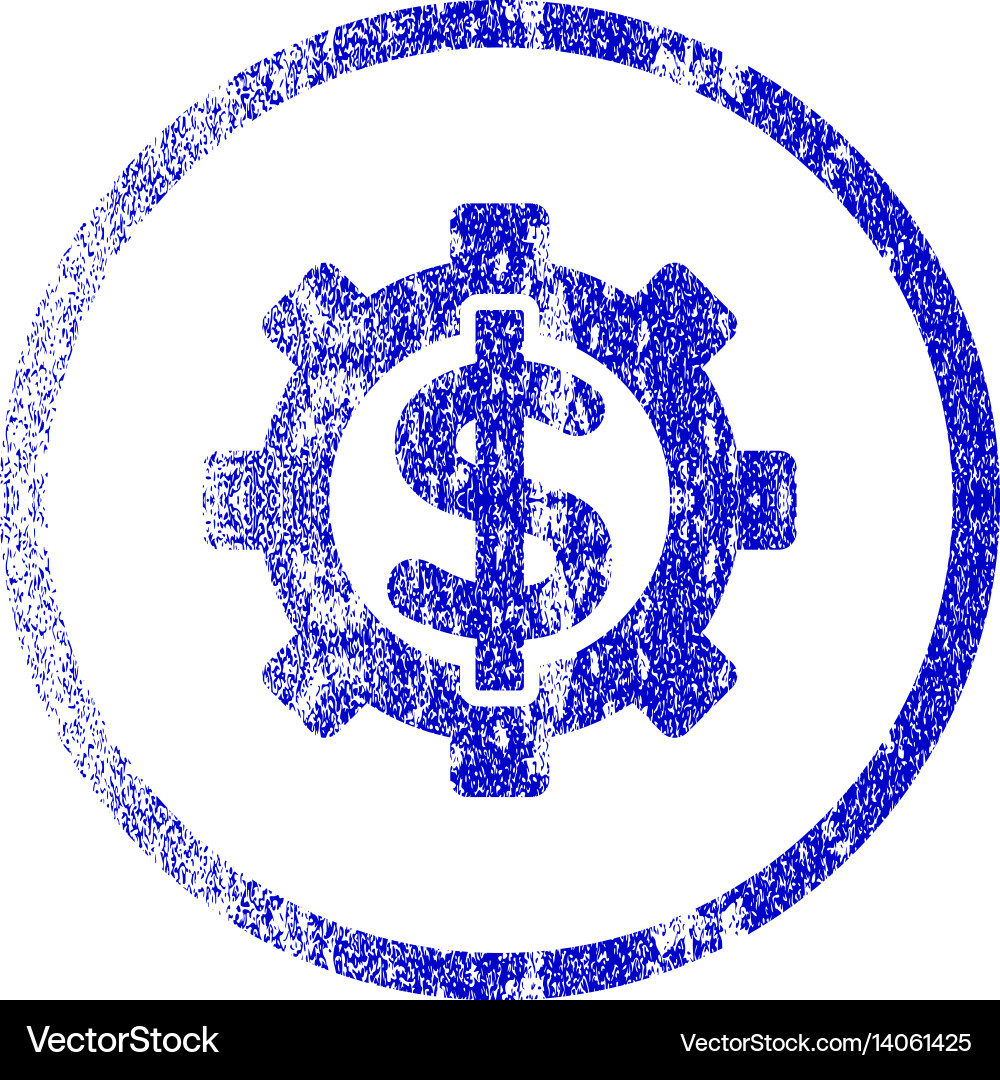 Financial options grunge textured icon Royalty Free Vector