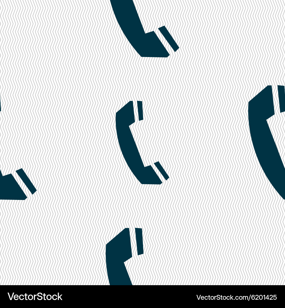 Phone sign icon support symbol call center Vector Image