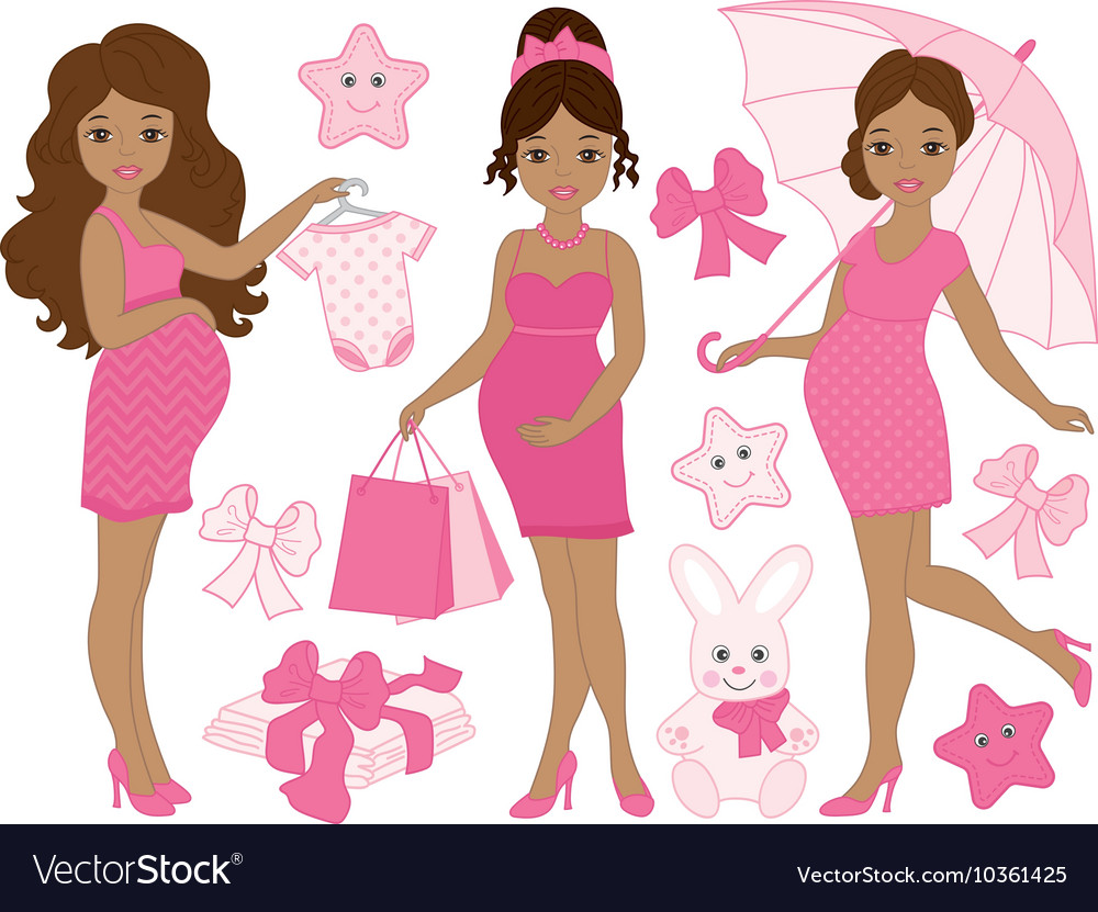 Pregnancy02 Royalty Free Vector Image Vectorstock