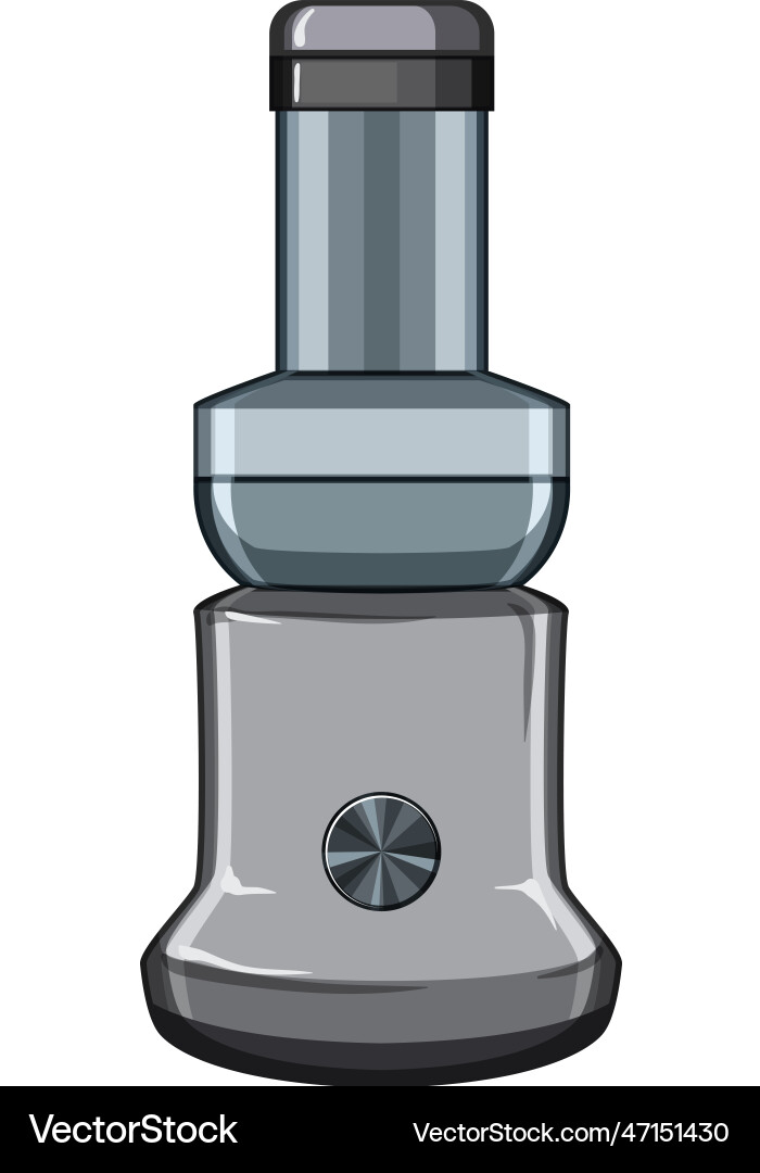 Glass juicer kitchen cartoon Royalty Free Vector Image