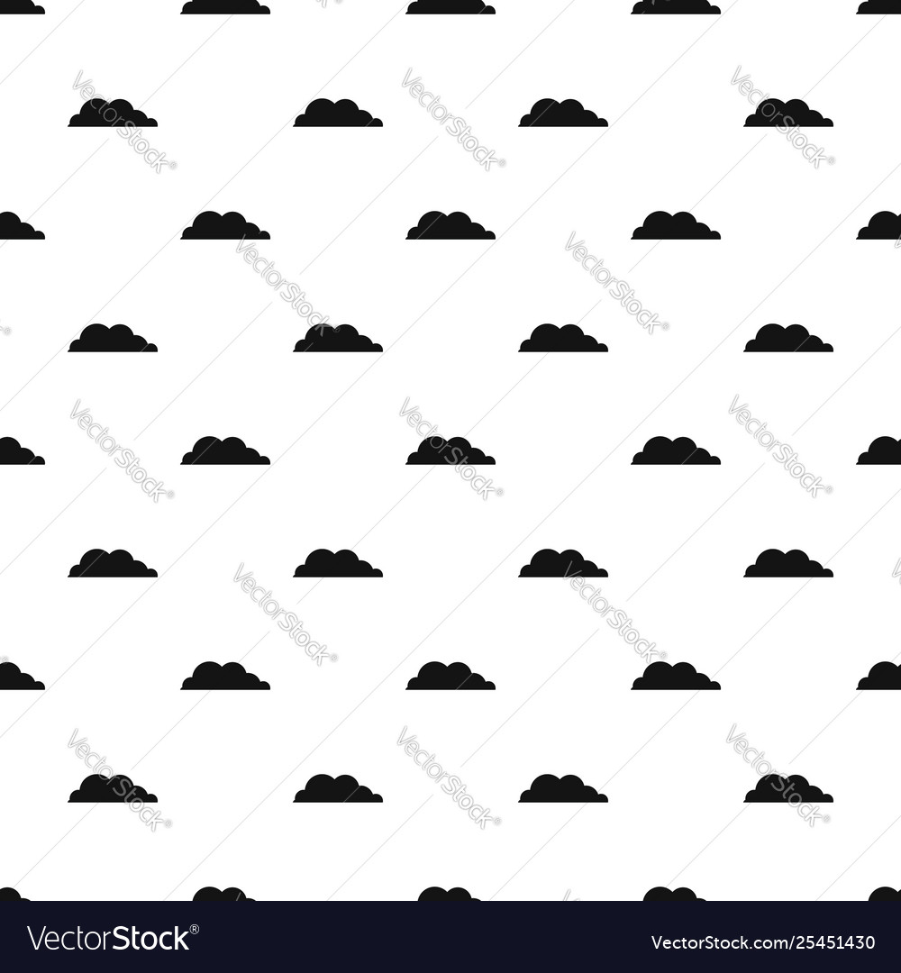 Rain cloud pattern seamless Royalty Free Vector Image
