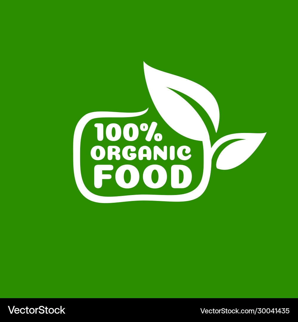 Bio green organic leaf a tree icon on a white Vector Image