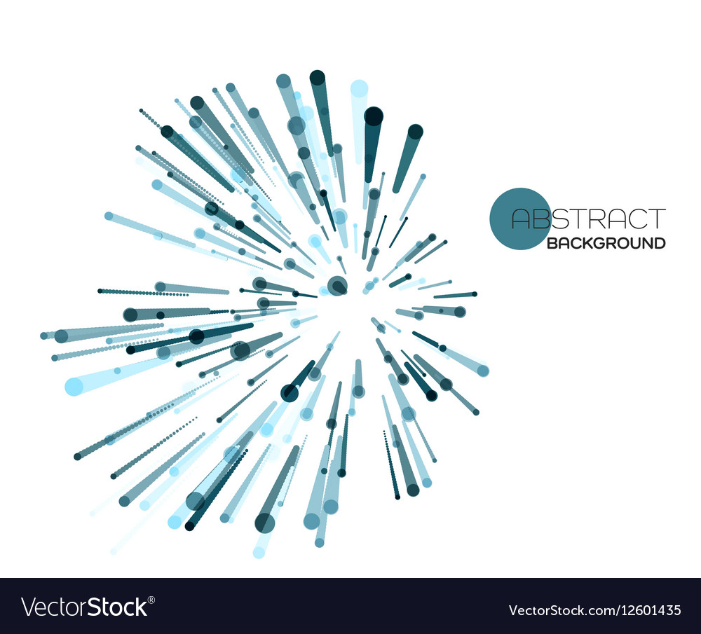 Explosion lines Royalty Free Vector Image - VectorStock