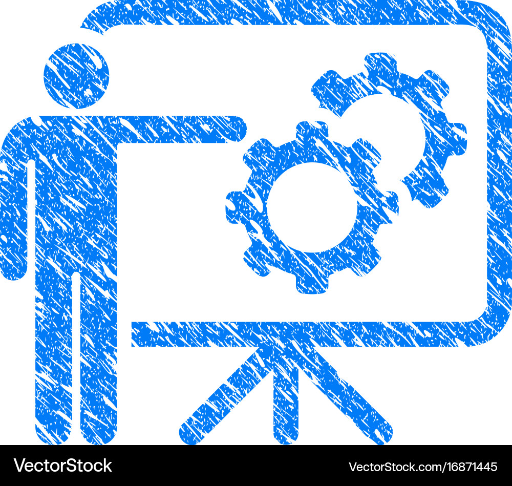 Mechanics report board grunge icon Royalty Free Vector Image