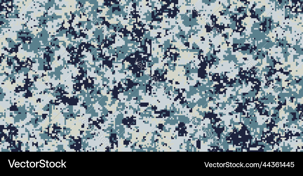 Pixel camouflage for a soldier army uniform Vector Image