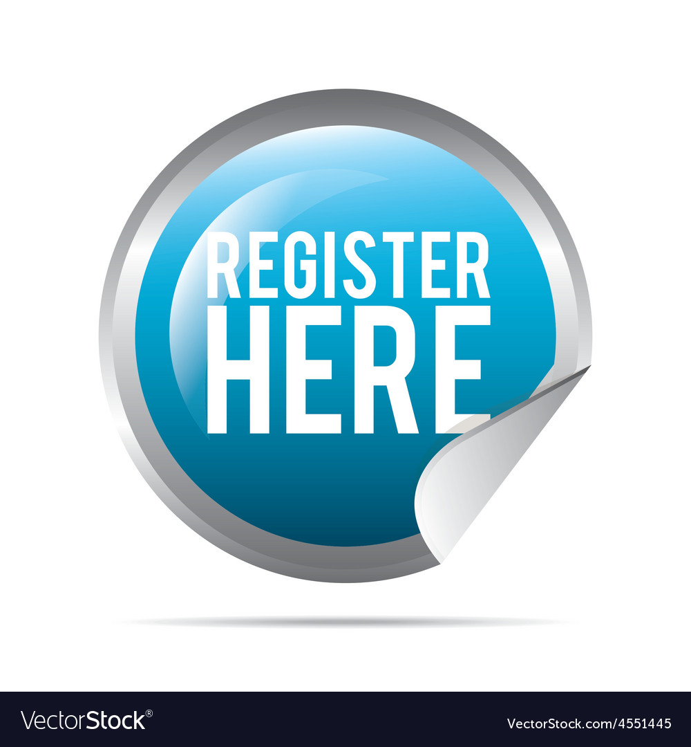 Register button Royalty Free Vector Image - VectorStock
