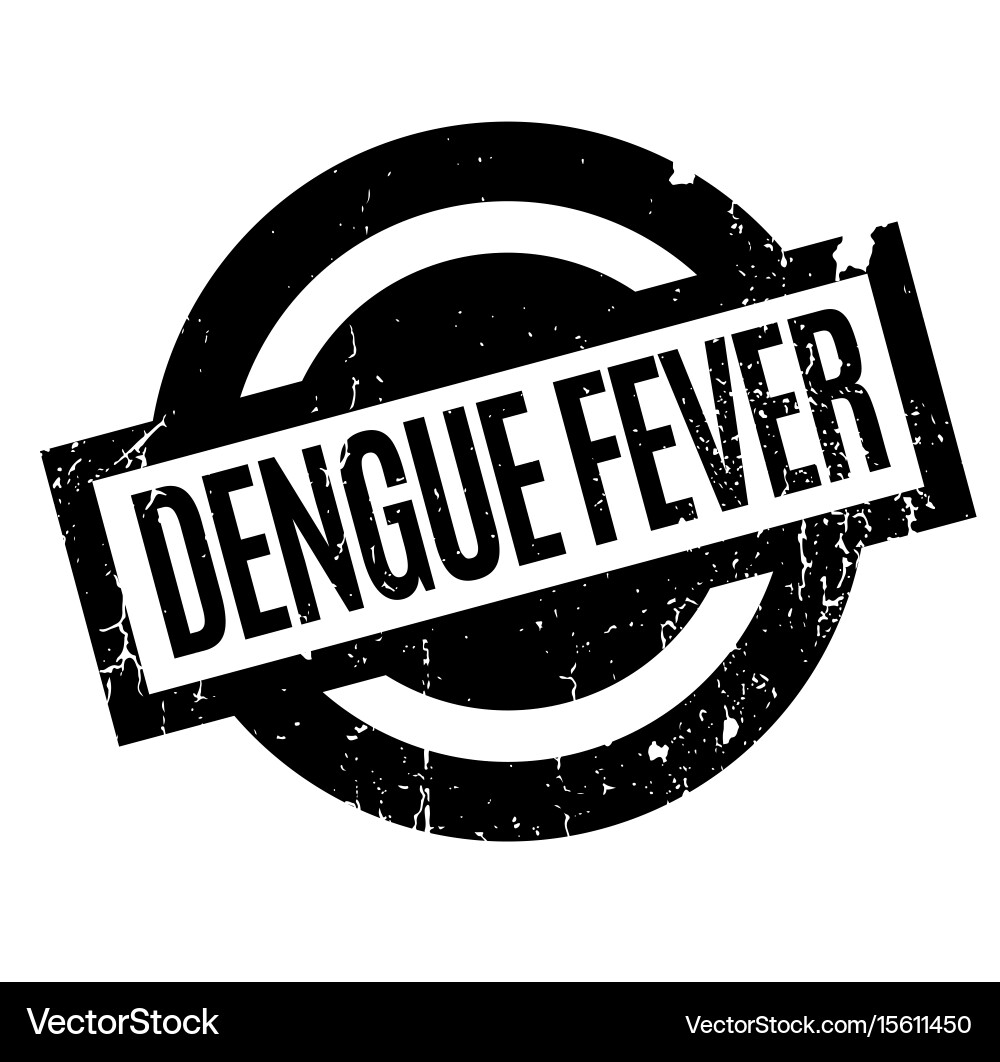 Dengue fever rubber stamp Royalty Free Vector Image