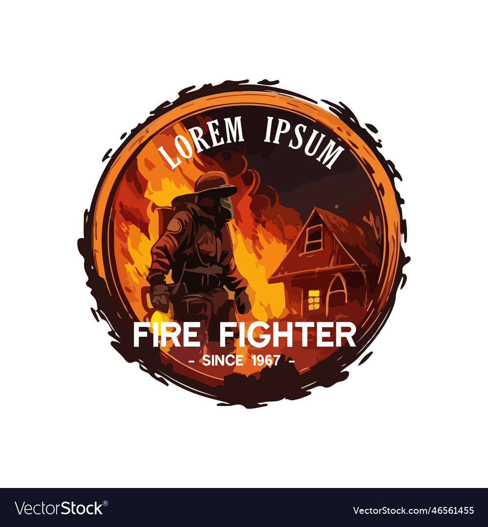 Firefighter Logo Design