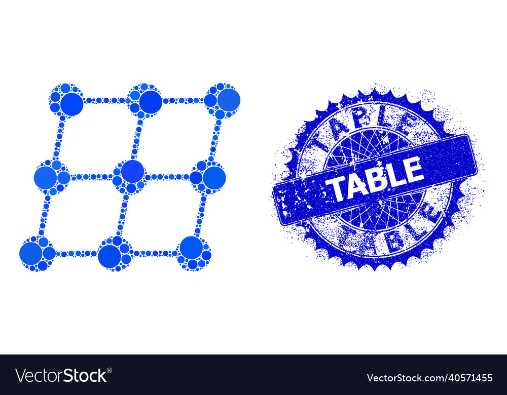Inclined grid nodes composition of dots Royalty Free Vector Inclined grid nodes composition of dots Royalty Free Vector