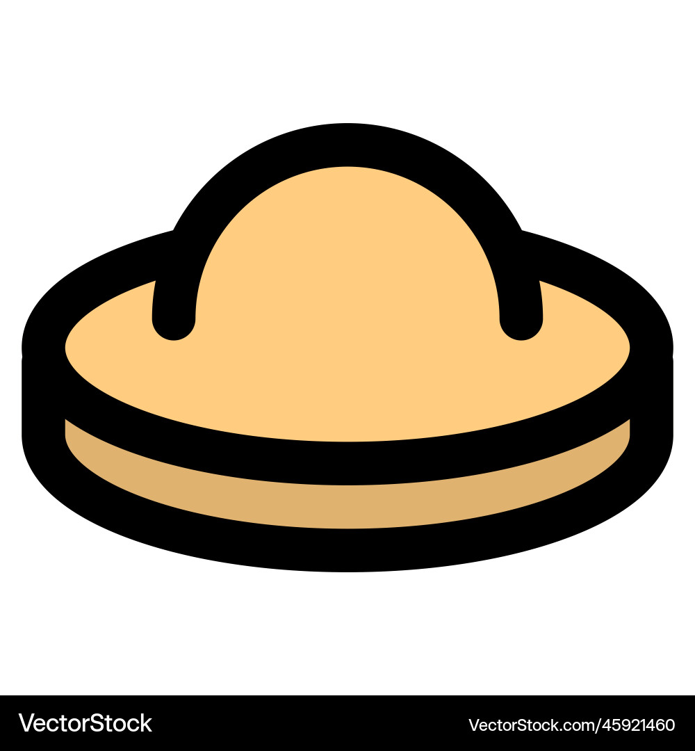 Madeleines dessert outline icon set Royalty Free Vector