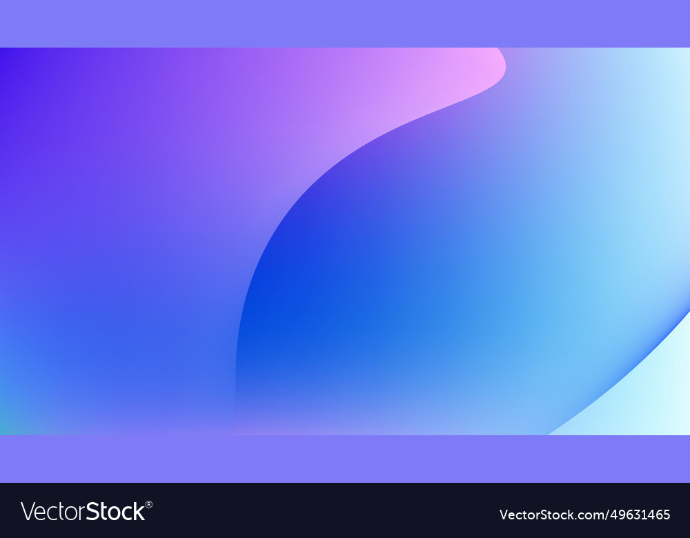 A tech gradient background featuring smooth Vector Image