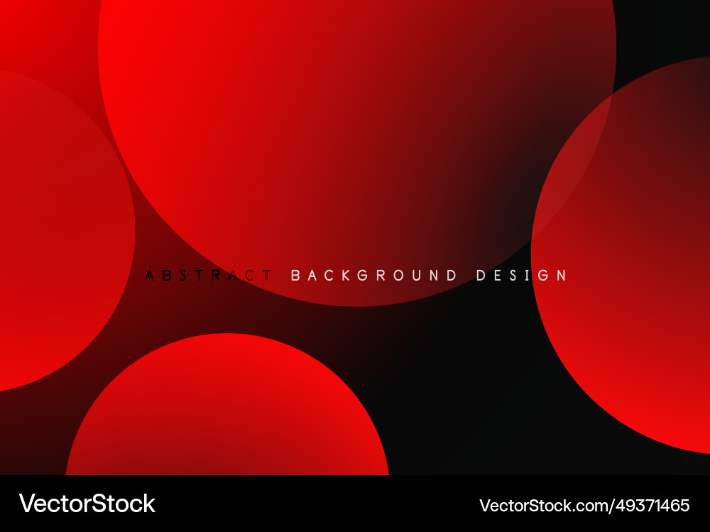 Abstract Tech Circles Background Royalty Free Vector Image