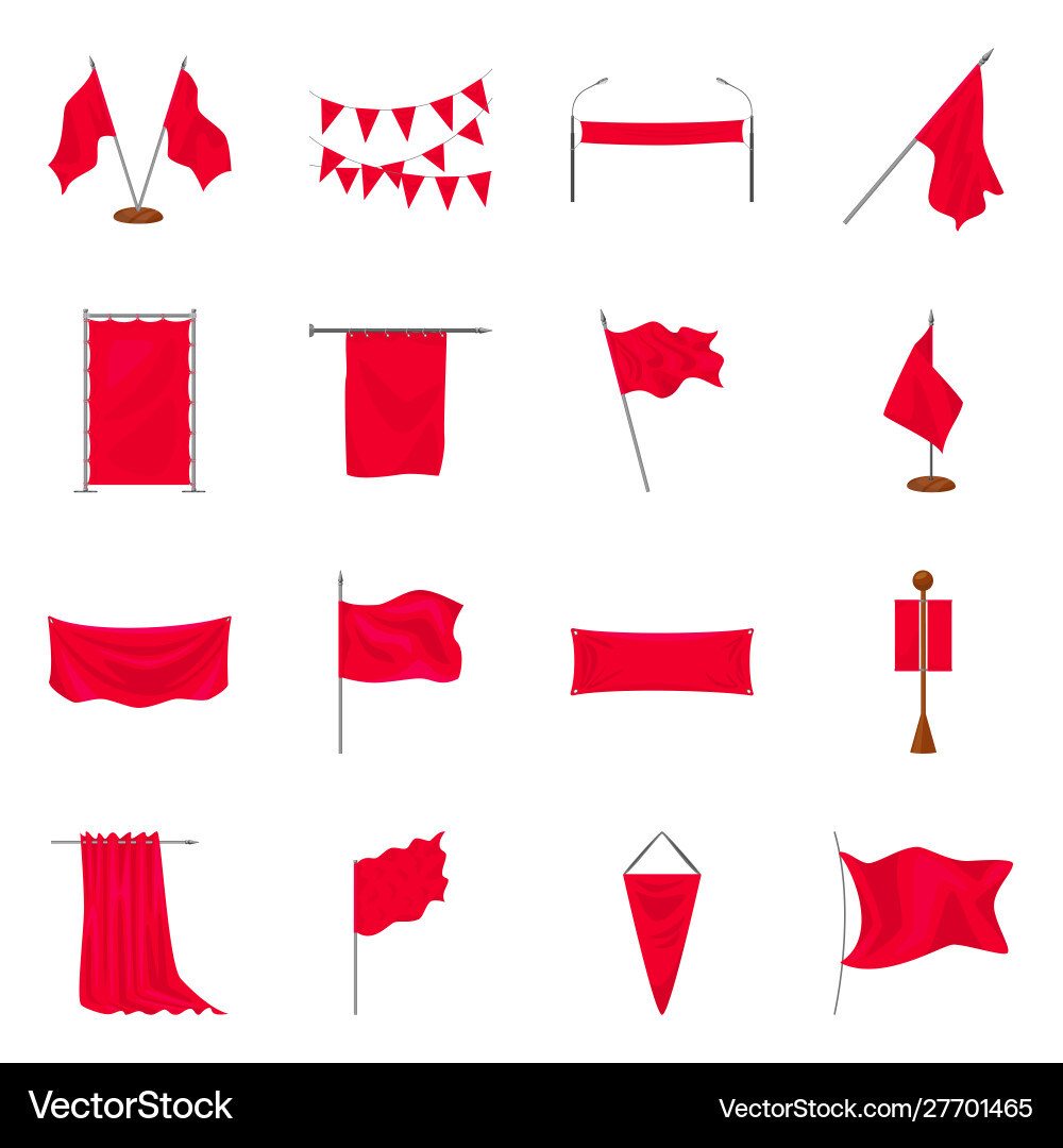 Design promotional and textile sign set Royalty Free Vector