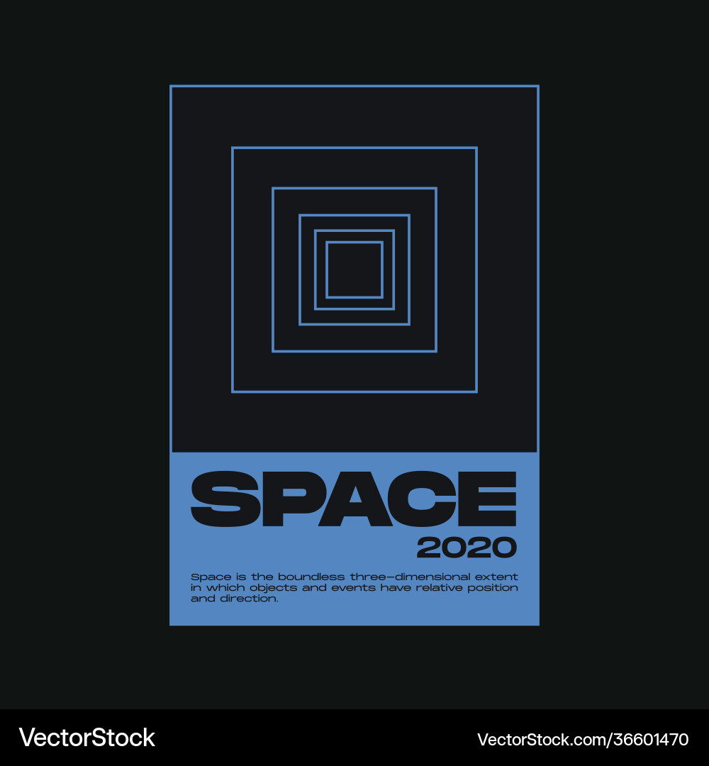 Meta modern swiss aesthetics poster design Vector Image