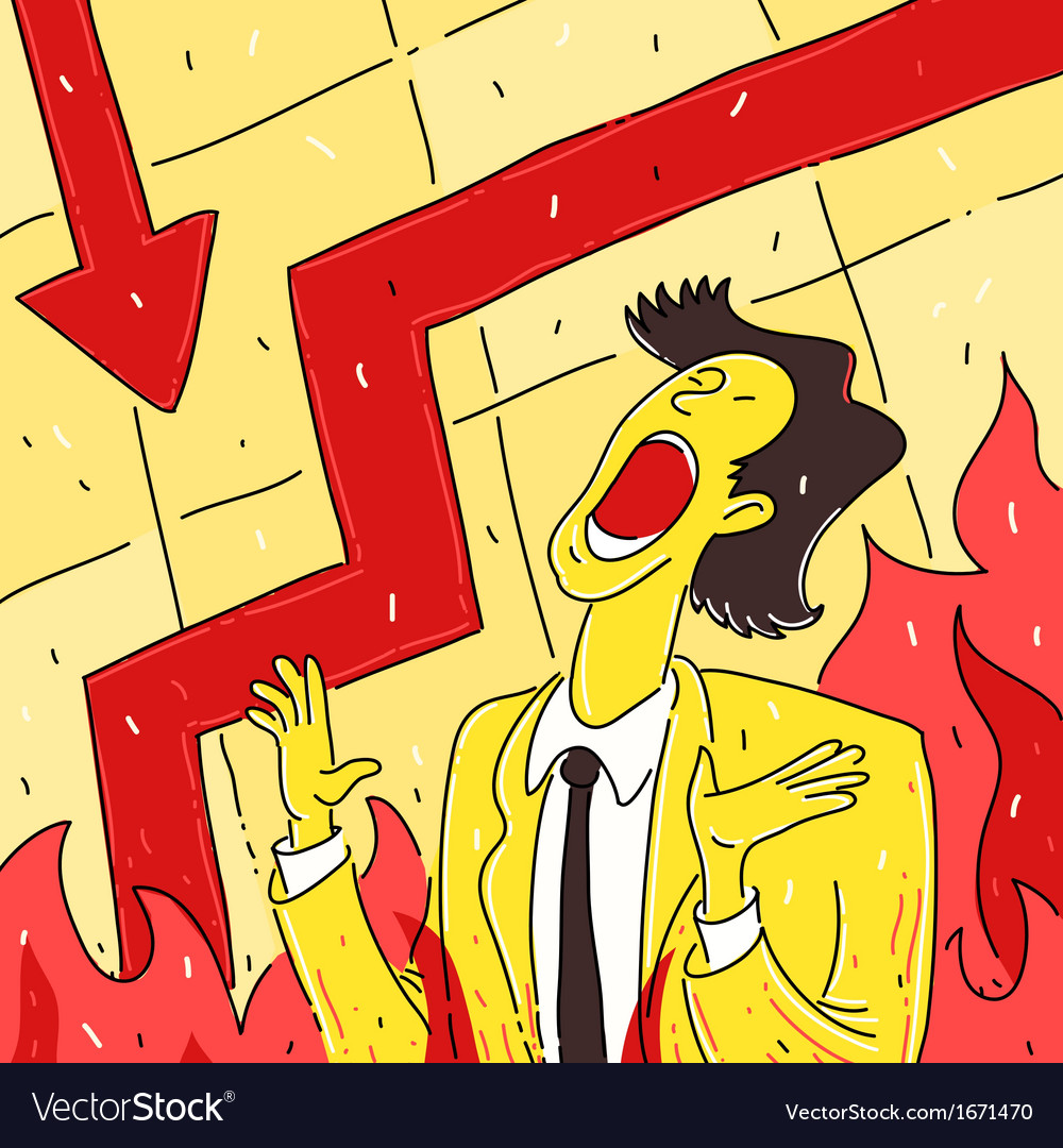 Modern hell Royalty Free Vector Image - VectorStock