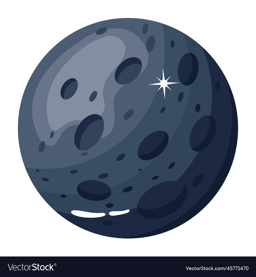 Moon eclipse Royalty Free Vector Image - VectorStock