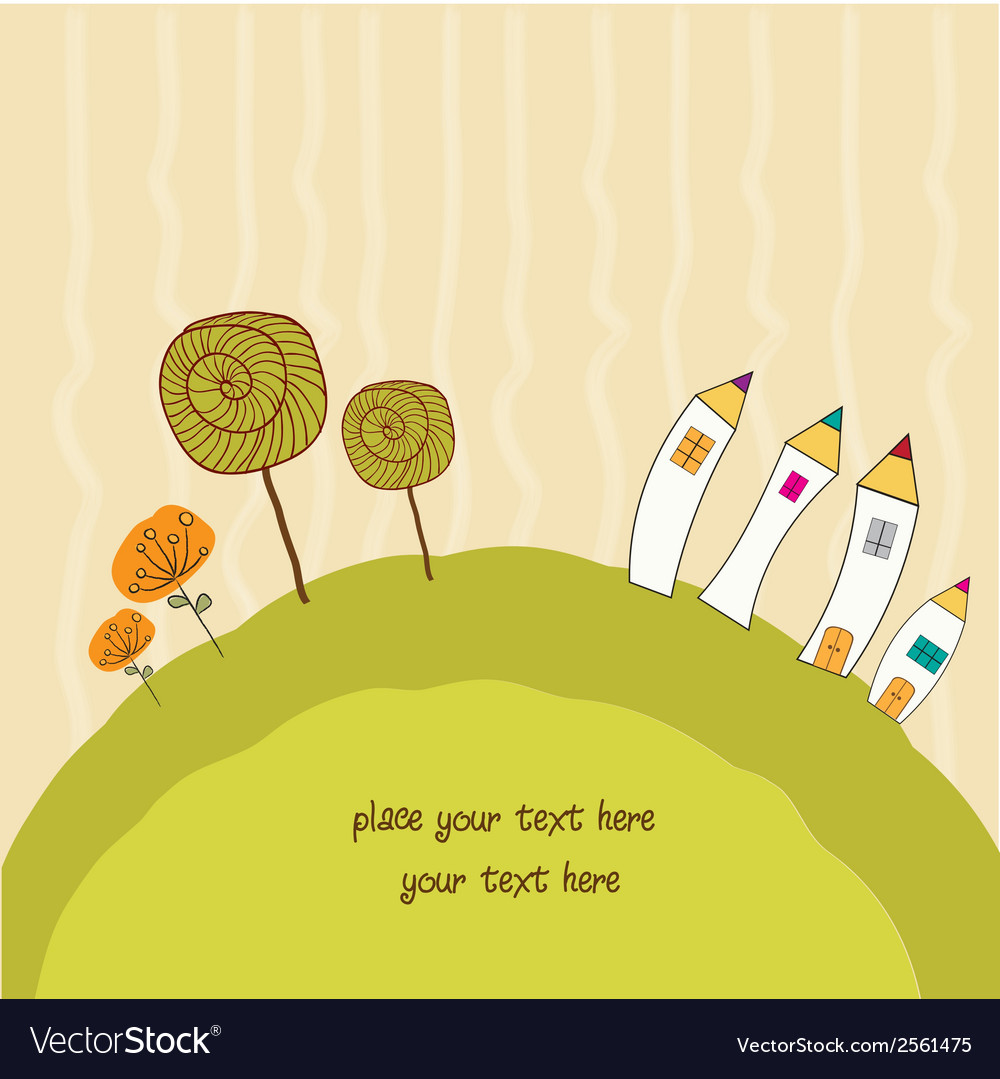 Fairytale Royalty Free Vector Image Vectorstock
