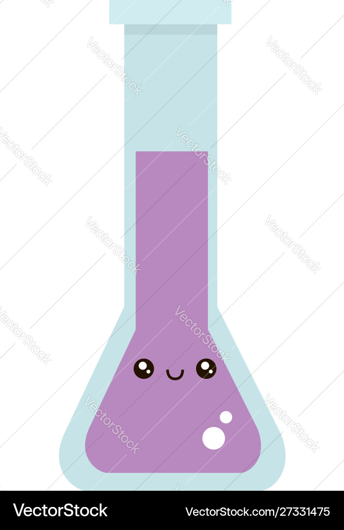 Purple tube on white background Royalty Free Vector Image