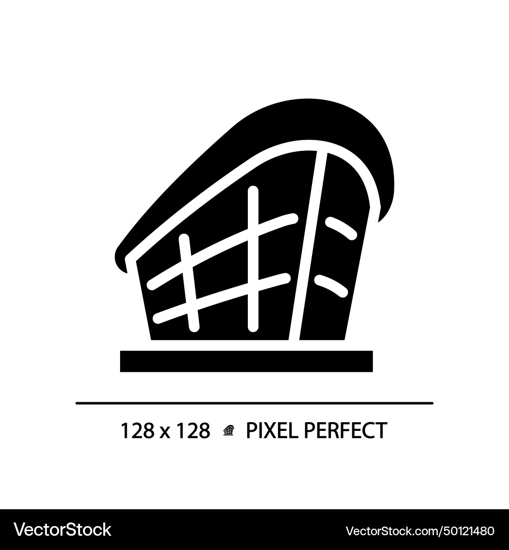 Dubai opera black glyph icon Royalty Free Vector Image