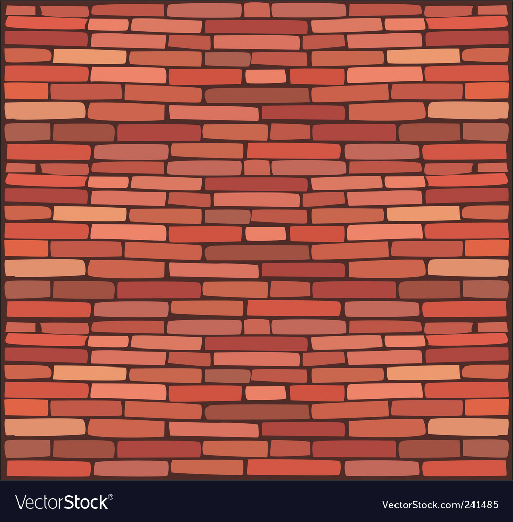 Brick wall Royalty Free Vector Image - VectorStock