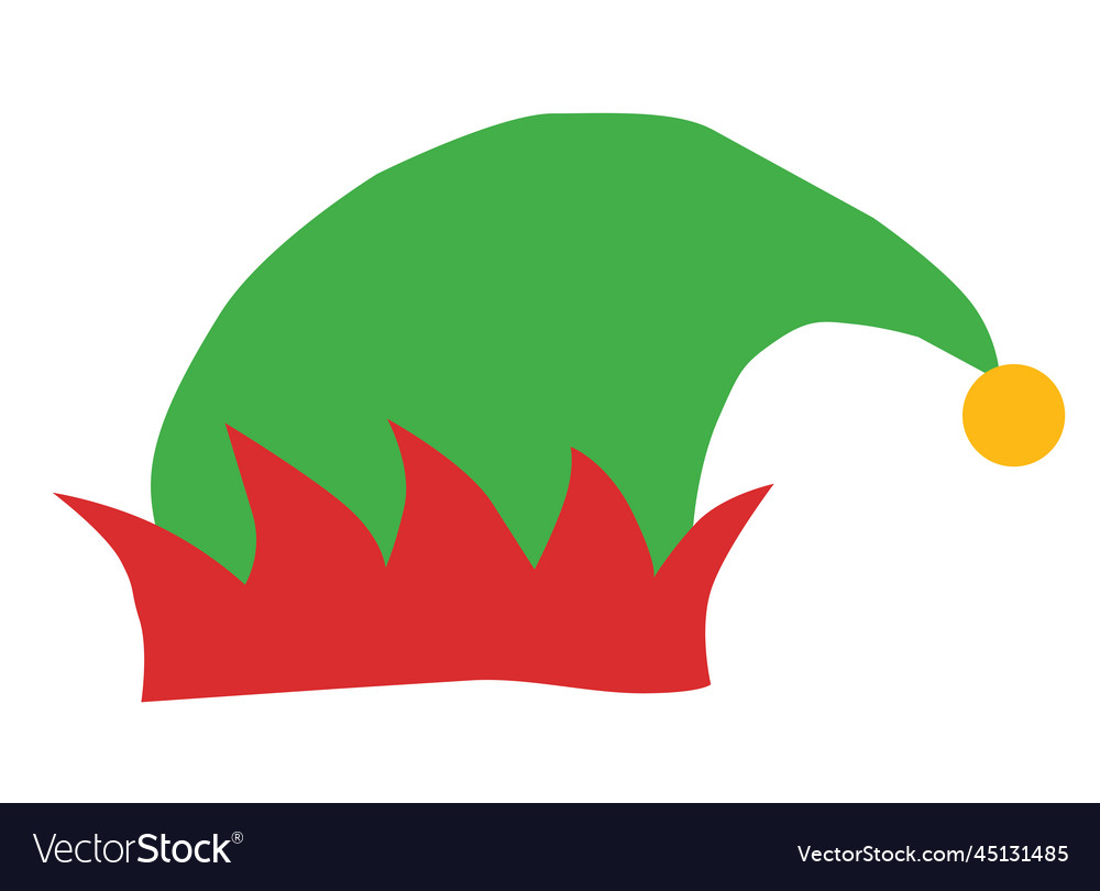 Elf hat Royalty Free Vector Image - VectorStock