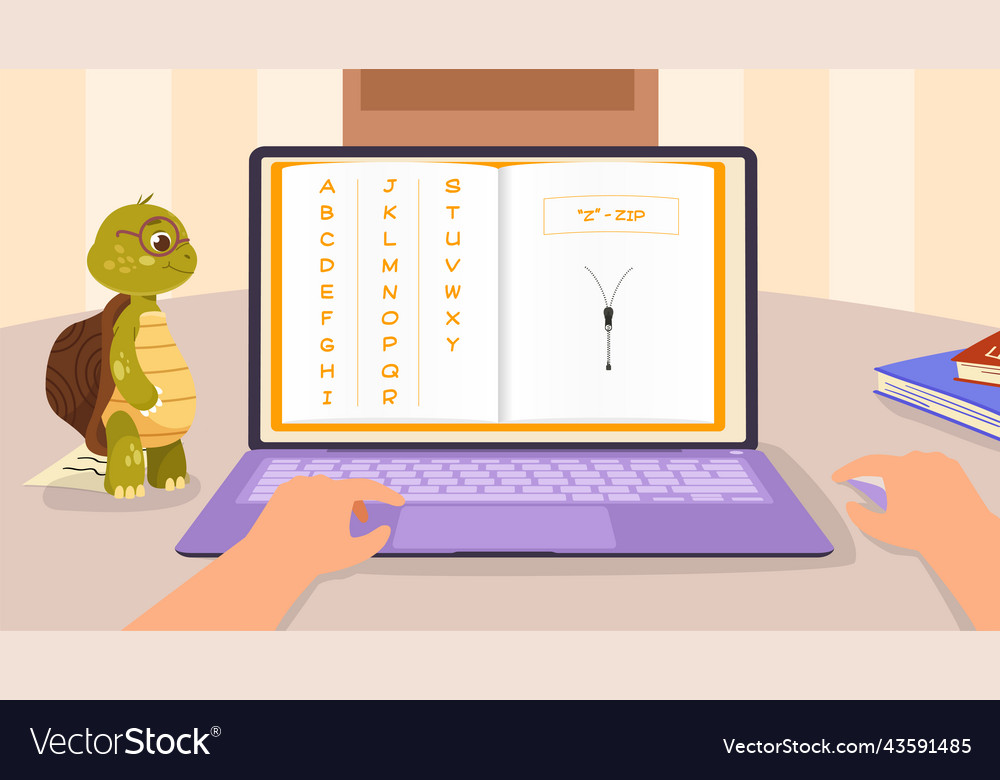 Learning english alphabet for kids Royalty Free Vector Image Learning english alphabet for kids Royalty Free Vector Image