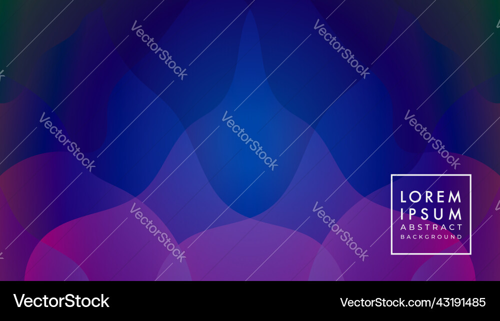 Mysterious stupa in dark neon color gradient Vector Image