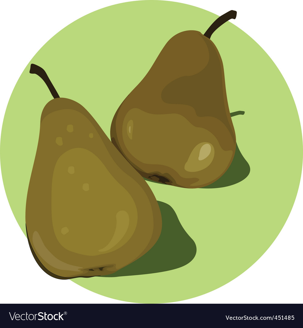 Pear Royalty Free Vector Image - VectorStock