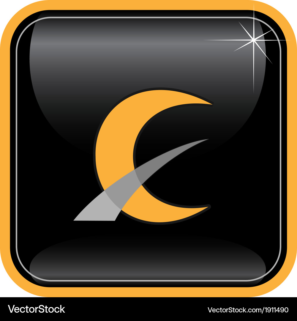 Abstract internet icon Royalty Free Vector Image
