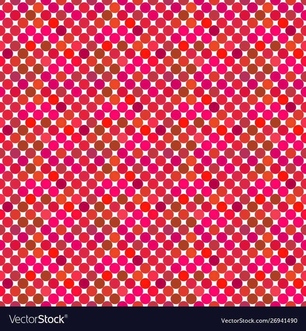 Crimson circle pattern background - abstract Vector Image