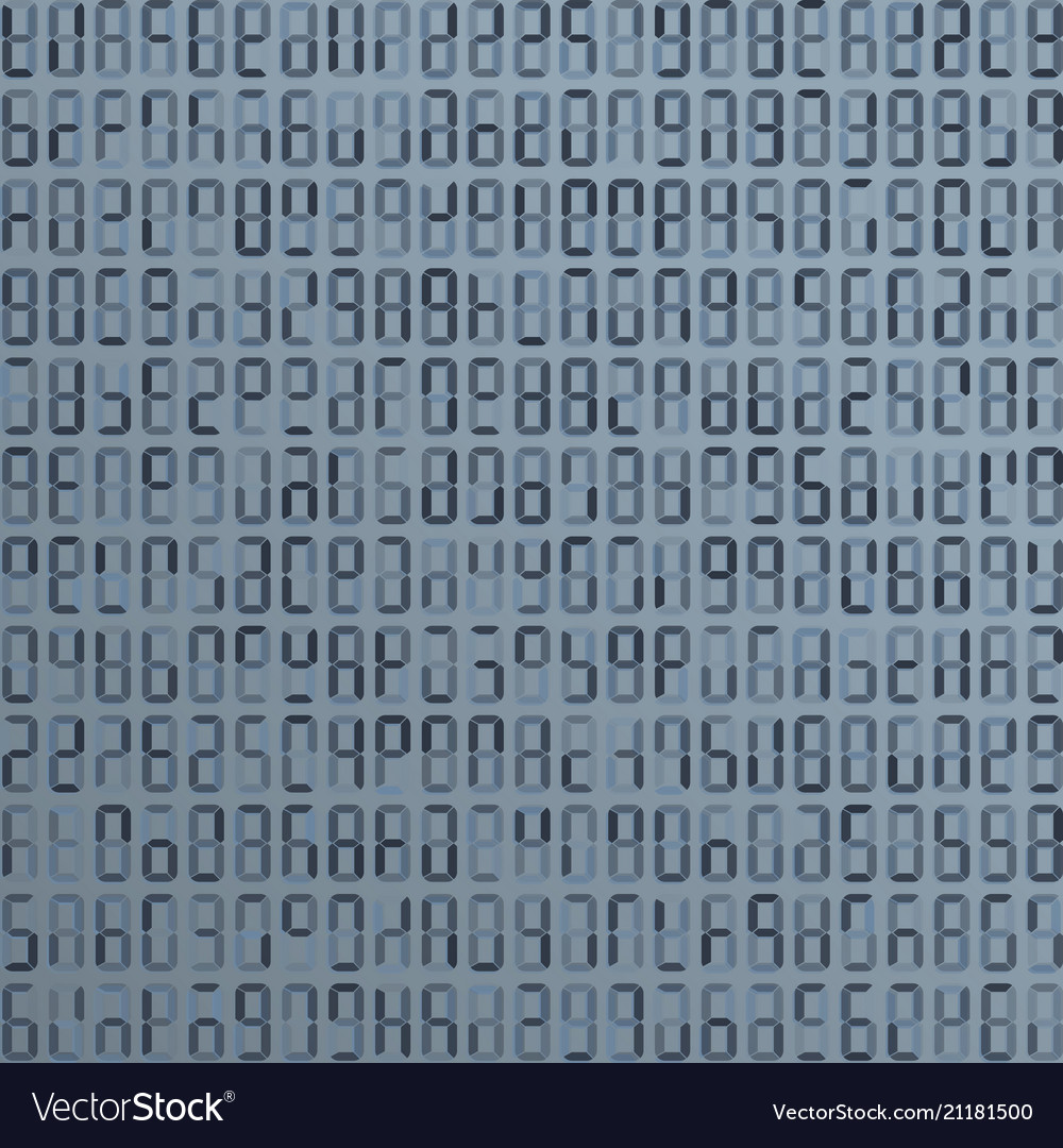 Blue alien incomprehensible computer code Vector Image