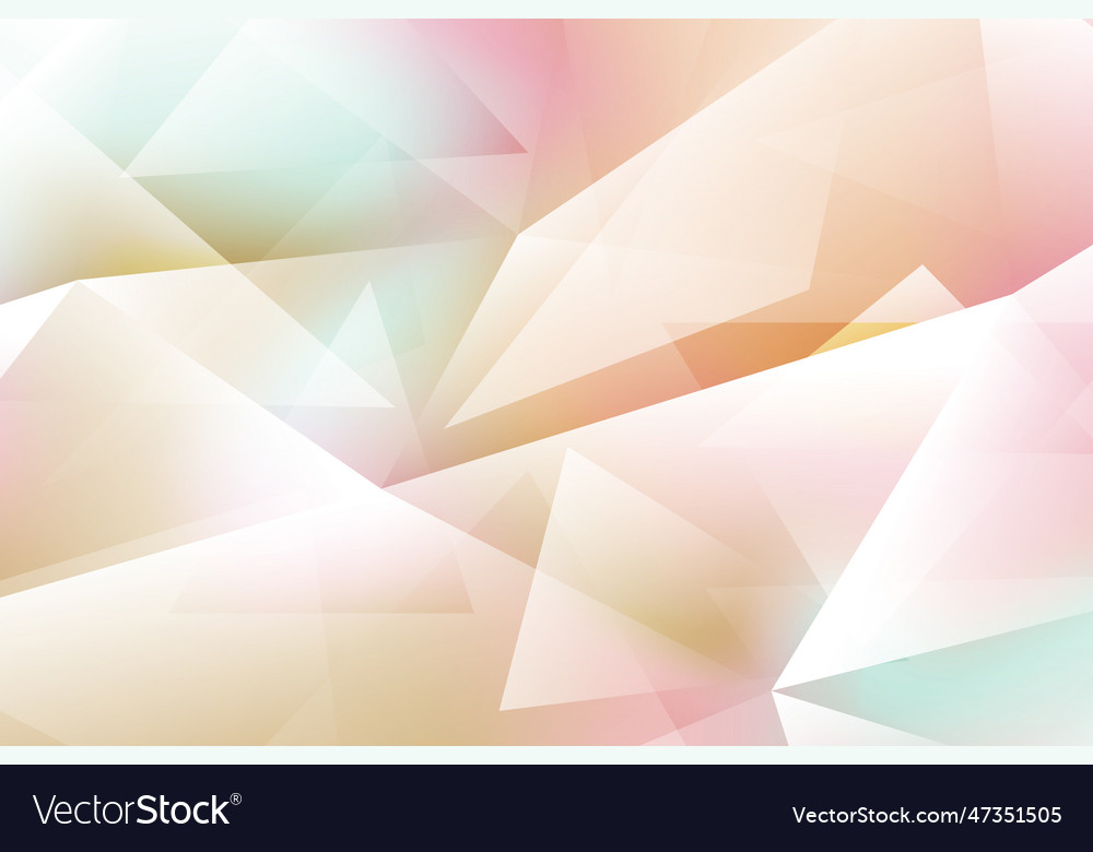 Abstract gradient triangles polygon style Vector Image