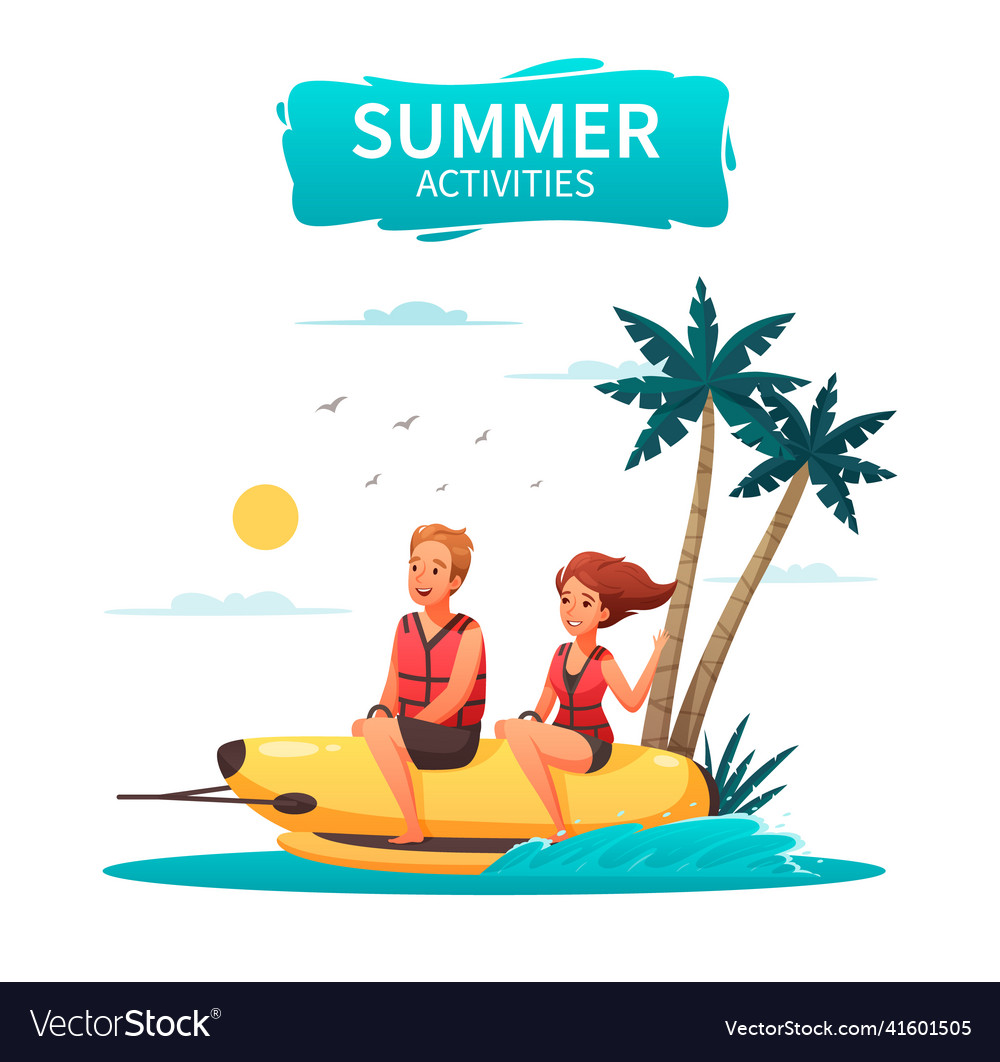 Water sports Royalty Free Vector Image - VectorStock
