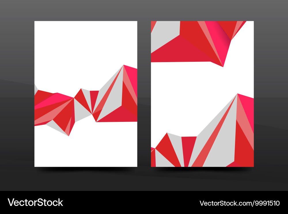 3d abstract geometric shapes modern minimal Vector Image
