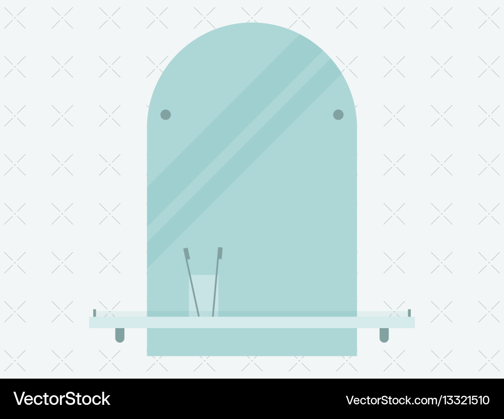Vanity Mirror Vector
