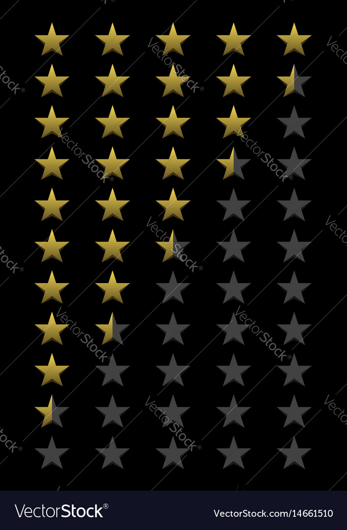 Five stars rating Royalty Free Vector Image - VectorStock Five stars rating Royalty Free Vector Image - VectorStock