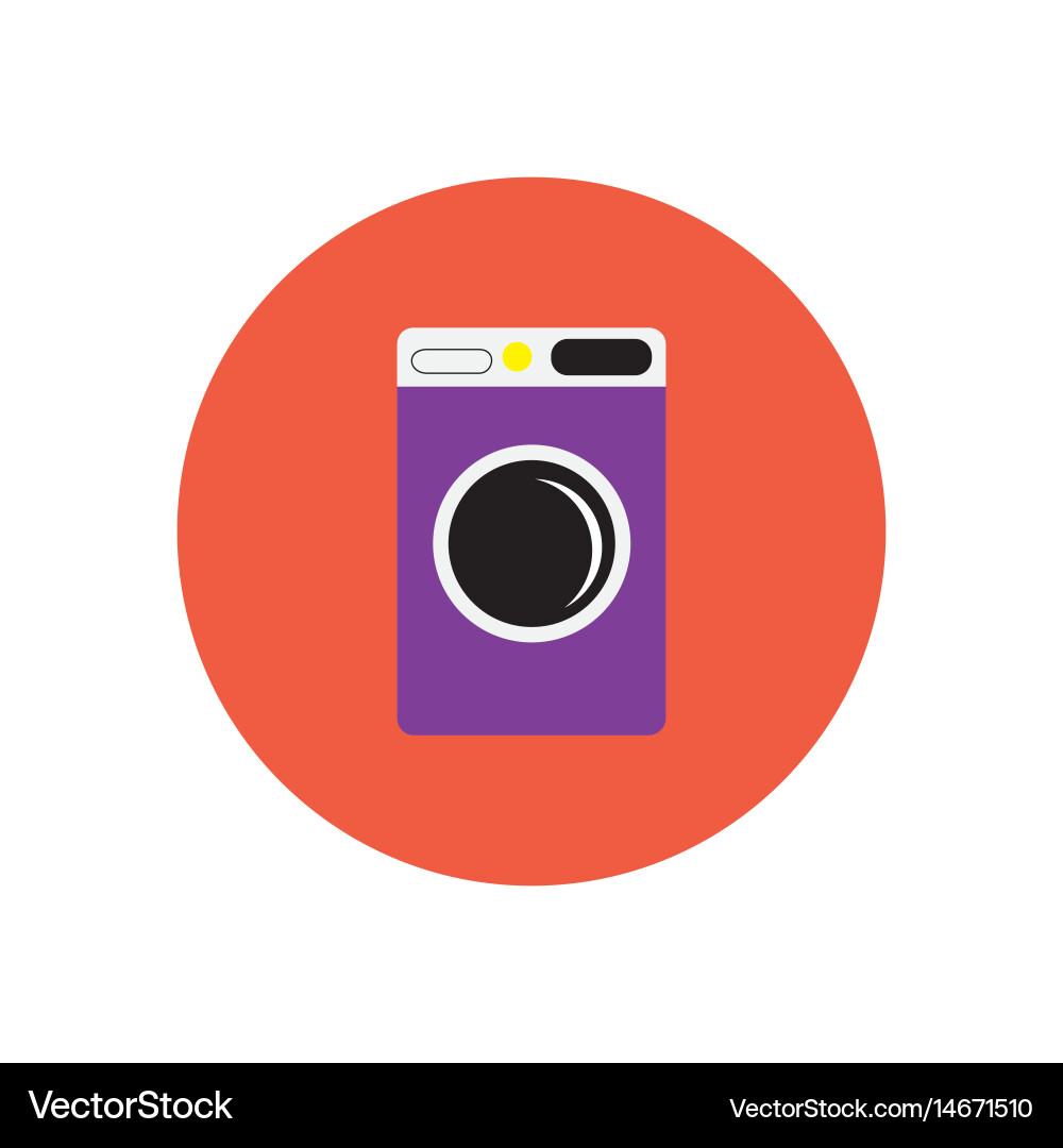 Icon on the white backgrounds in circles Vector Image