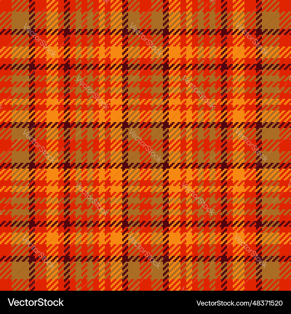 Textile tartan pattern of texture fabric Vector Image