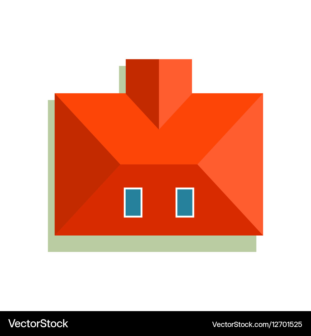 Plan of private house Royalty Free Vector Image