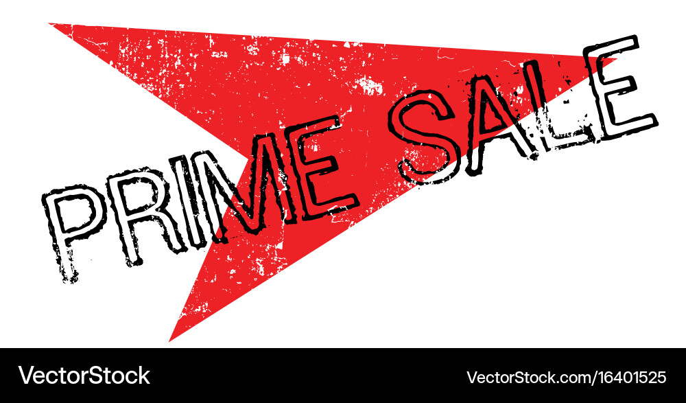 Prime sale rubber stamp Royalty Free Vector Image